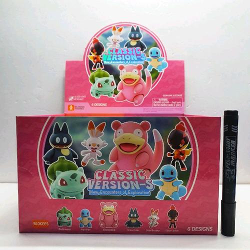 Jual mainan action figure blokees Blokees pokemon bulbasaur squirtle ...