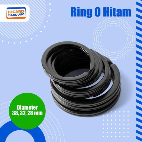 Jual Ring O Hitam Bulat Gepeng Gantungan Kunci Souvenir berbagai ukuran ...