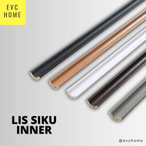 Jual EVCHOME Lis Siku WPC/ Inner Unit Wall Panel WPC - Black, Standar ...