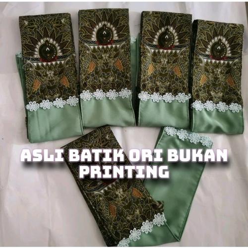 Jual syal persit kck asli batik bukan printing sesuai mupus - Kota ...