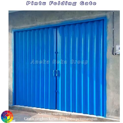 Jual Folding gate rolling door pintu pengaman ruko/kios garasi pintu ...