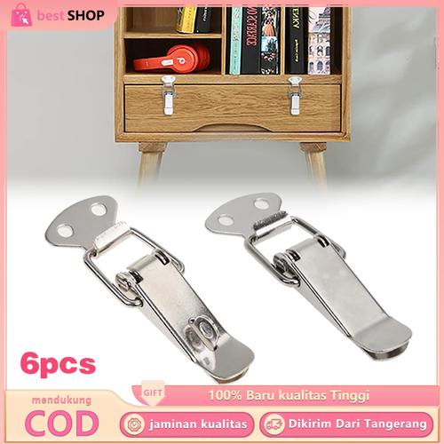 Promo 6Pcs Spring Lock Kancing Kunci Spring Kuat Kunci Pengait Box ...