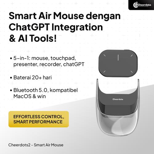 Promo Cheerdots 2 Smart Air Mouse | ChatGPT Integration, AI Presentation Tools & Precision ...