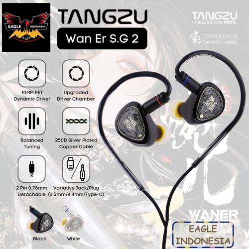 Promo TANGZU WANER WAN ER 2 SG 2 Single Dynamic In-Ear Headphones ...