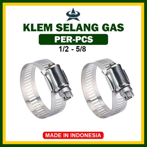 Jual GEMUK Klem Selang Gas/semprotan cuci motor / Klem Gas Stainless 1/ ...