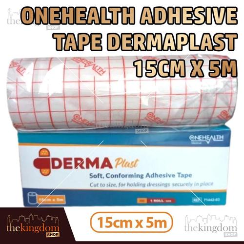Jual Onehealth Dermaplast Adhesive Tape First Aid 15cm x 5m /1 Plaster ...