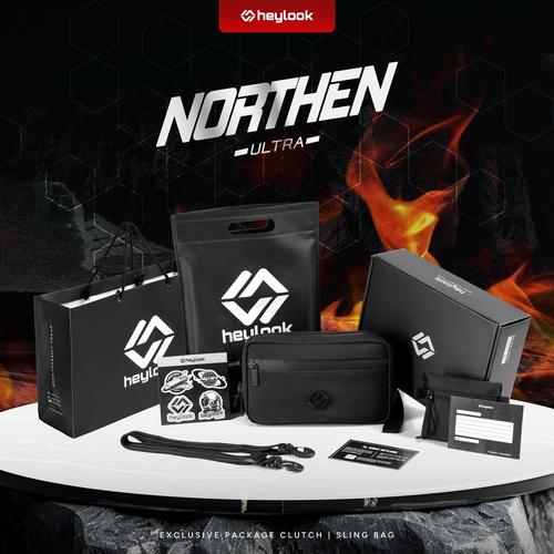 Promo (Exclusive) - Clutch Bag Pria NORTHEN ULTRA Anti Bara Sling Bag ...