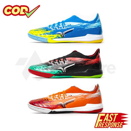 Jual Sepatu Futsal Calci Voltrix Genesis Id Elite - RBLUE WAVE BLU, 40 ...