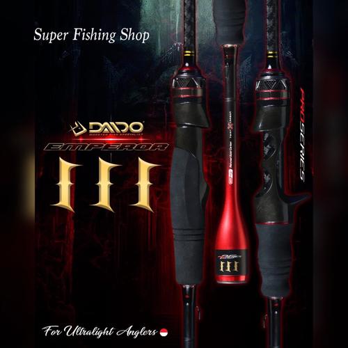 Jual Joran Daido Emperor Gen 3 Limited Edition Carbon Solid Spinning dan Baitcasting - 702 ...