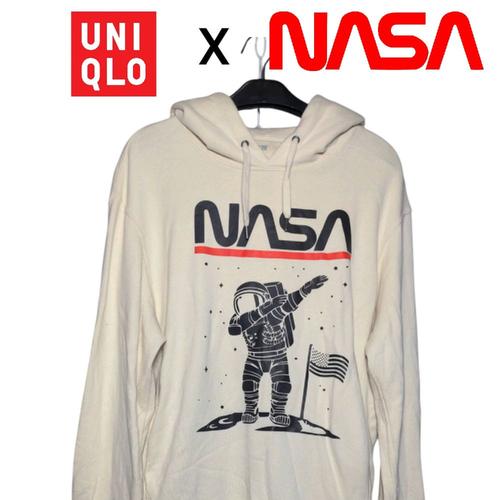 Jual UNIQLO x NASA jacket Hoodie sweatshirt katun Original size M ...