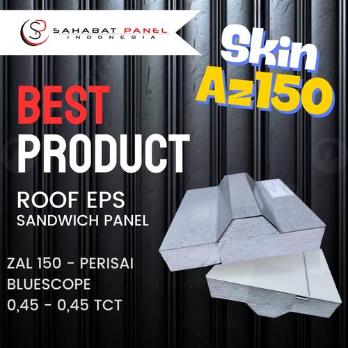 Jual Atap Sandwich Panel EPS Warna Silver AZ 150 & AZ 100 - Best ...
