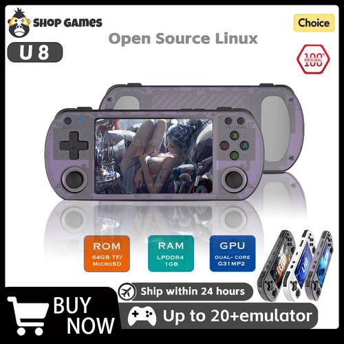 Jual NEW Open Source U8 Retro Handheld Video Game Console Linux System ...