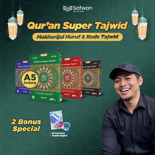 Promo Al Quran Super Tajwid dengan Kode tajwid warna Ukuran Sedang | Al-Quran Safwan Belajar ...