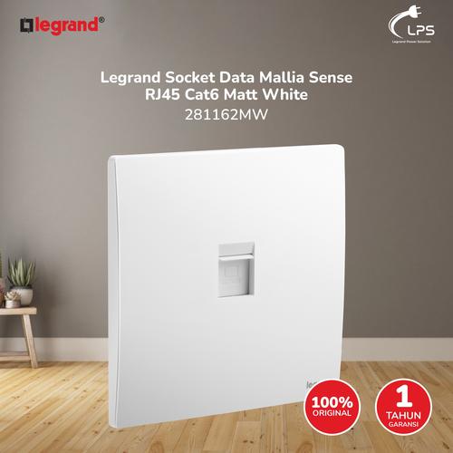 Promo Legrand Socket Data Mallia Sense RJ45 Cat6 Matt White - Jakarta ...