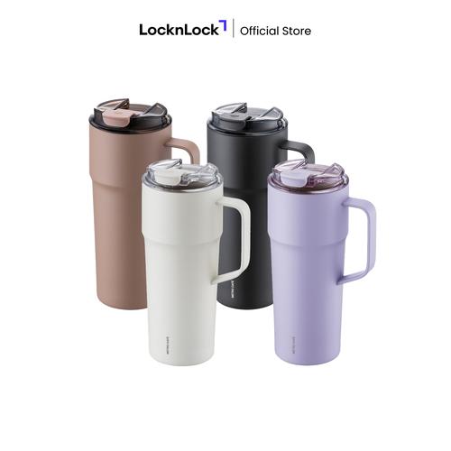 Promo LocknLock Metro Cafe Ceramic Coating Tumbler With Handle 750ml ...