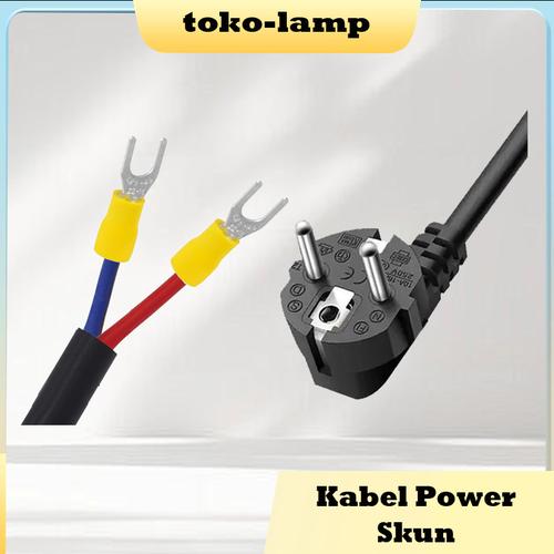 Promo Kabel Power Supply Kabel Skun Kabel power colokan tebal - Jakarta ...