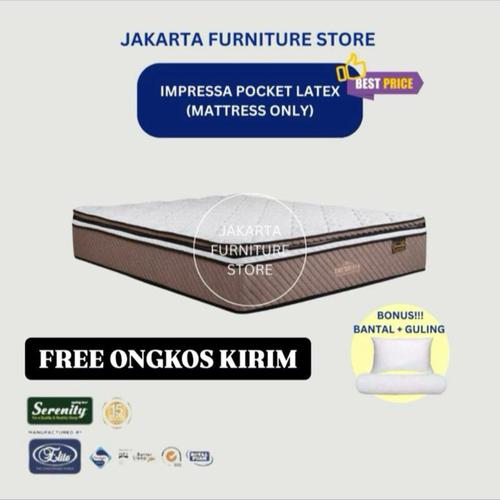 Jual Promo Spring Bed Elite Serenity Impressa Pocket Latex uk.180x200 ...