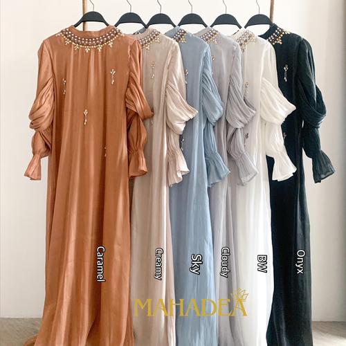 Jual MAHADEA dress mecca payet full hijab dress raya - Cloudy - Kota ...