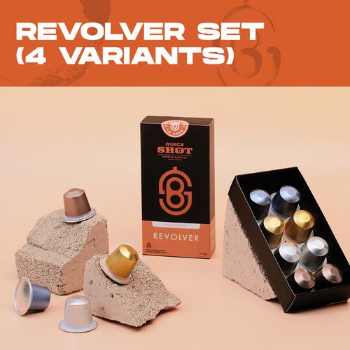 Promo Quick Shot Coffee Capsule - Revolver MixVarian Kapsul- SB Craft Coffee - Bundling 10 Box ...