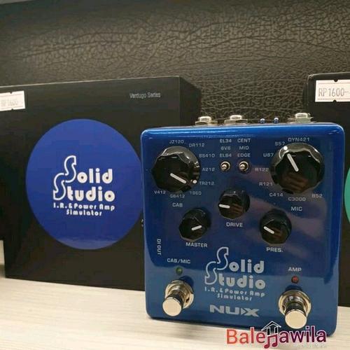 Jual Nux NSS5 Effect Efek StompBox NUX Solid Studio NSS 5 IR Power Amp Simulator Original - Kota ...