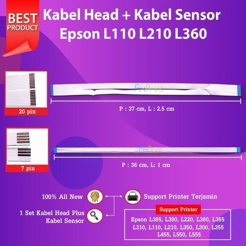Jual Kabel Flexible Head + Sensor Printer L110 L210 L300 L350 L360 L220 ...