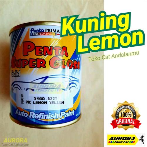 Jual Cat Kuning Lemon Penta Super Gloss Lemon Yellow 200mL - Kota ...