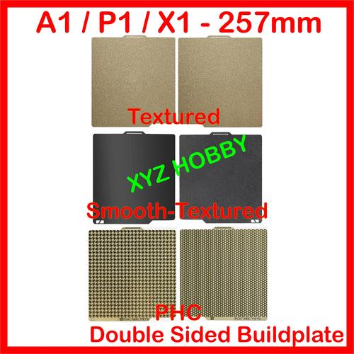 Jual PEI 257mm A1 X1 P1 P1P P1S X1C Black Smooth PHC Honeycomb ...