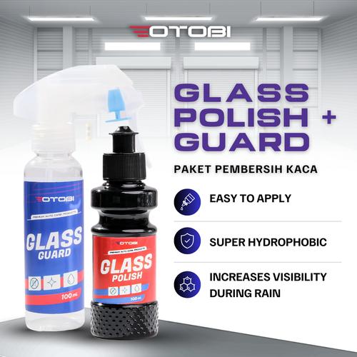 Jual Paket Hemat Otobi Pembersih Kaca + Glass Guard Polish Kerak ...