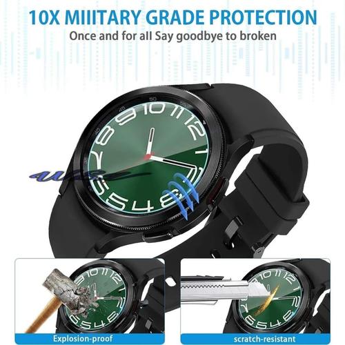 Jual Samsung Anti Gores Galaxy Watch 6 Classic 47mm Kaca Tempered Glass ...