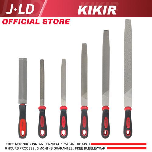 Promo J.LD TOOL Kikir Gergaji Kayu Besi Baja Gagang Karet Uk(12" 10" 8 ...