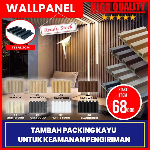 Jual Wood Panel WPC / Wall Panel PVC / Panel Dinding Kayu - Packing ...