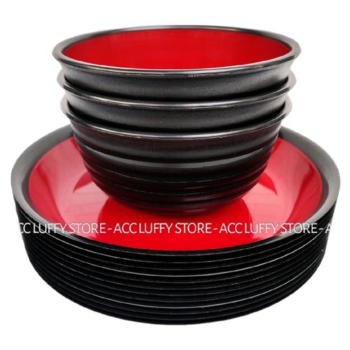 Jual 12 PCS/ SATU LUSIN Set Piring Mangkok Ramen - Piring mangkok ...