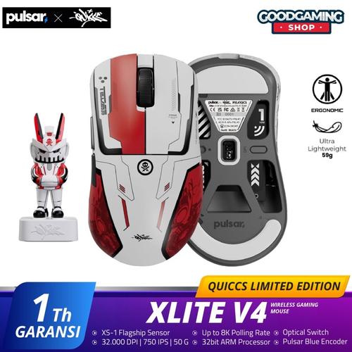 Promo Pulsar x Quiccs Xlite v4 Gaming Mouse Quiccs Limited Edition ...
