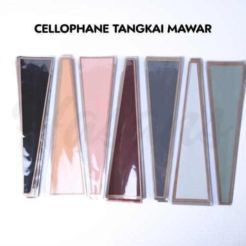 Jual [50 Lembar] Kertas Pembungkus Buket Satu Bunga Mawar / Cellophane ...
