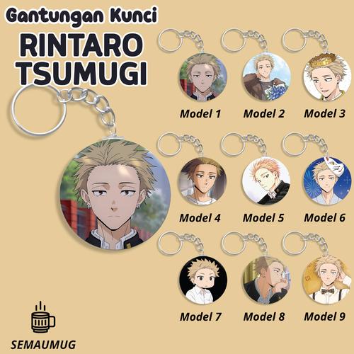 Jual GANTUNGAN KUNCI RINTARO TSUMUGI KAORU HANA GANCI BULAT ANIME LUCU ...
