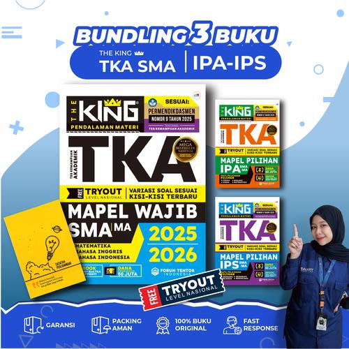 Promo BUKU TKA SMA THE KING PENDALAMAN MATERI MAPEL WAJIB DAN TKA IPA IPS 2025 - 2026 - TKA WJB ...