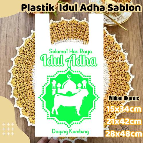 Promo (isi100)Plastik daging Qurban Idul Adha/Plastik daging qurban ...