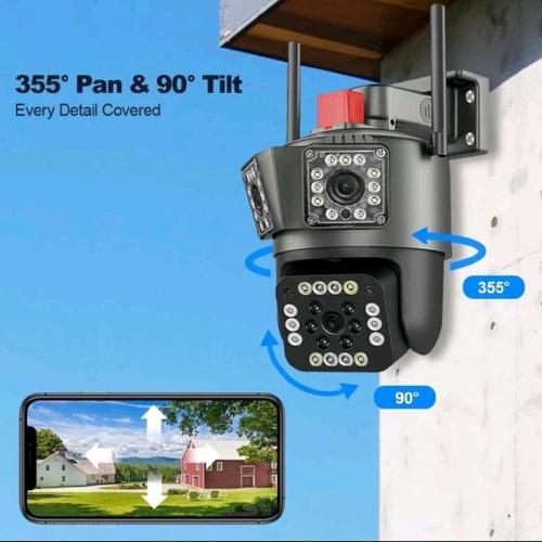 Promo Camtrix COD V380 H10 Tiga Lensa Outdoor Anti Air CCTV Camera HD ...
