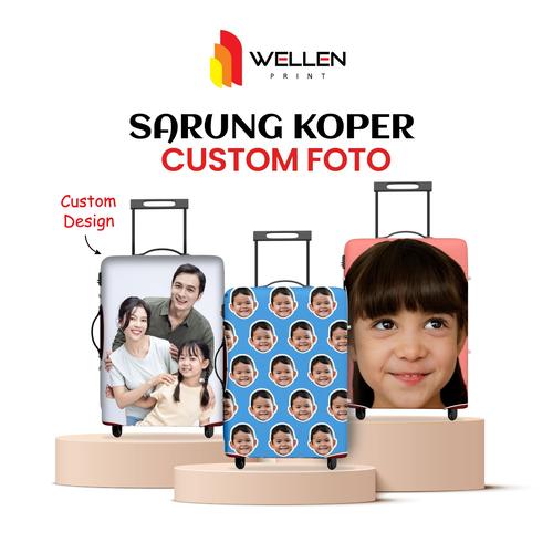 Jual WELLEN PRINT – Cetak Sarung Koper Custom Foto / Print Elastic ...