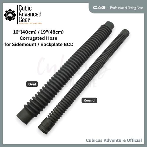 Jual CAG BCD Inflator Corrugated Hose for Sidemount Backplate Wing ...