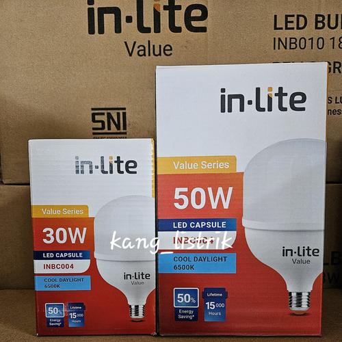 Promo IN LITE LAMPU LED BOHLAM KAPSUL VALUE LED INLITE CAPSULE INBC004 ...