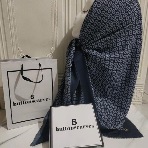 Jual BUTTONSCARVES LASERCUT TITIK3 ADA PLAT B BESI FREE BOX Like ori ...