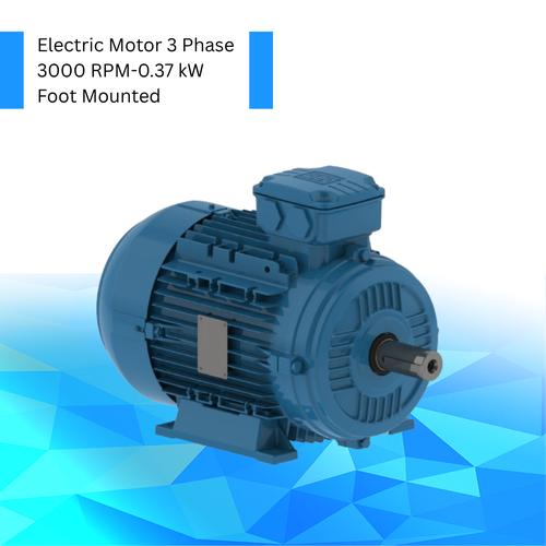 Jual WEG Safe Area - IEC Standards - W21-IE1-0.37kW-0.5HP-2P-220/380V-50Hz-71-B3; Aluminium ...