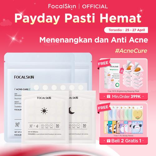 Promo Focalskin Acne Cure Patch Pimple Spot Patch Sticker Jerawat Isi ...