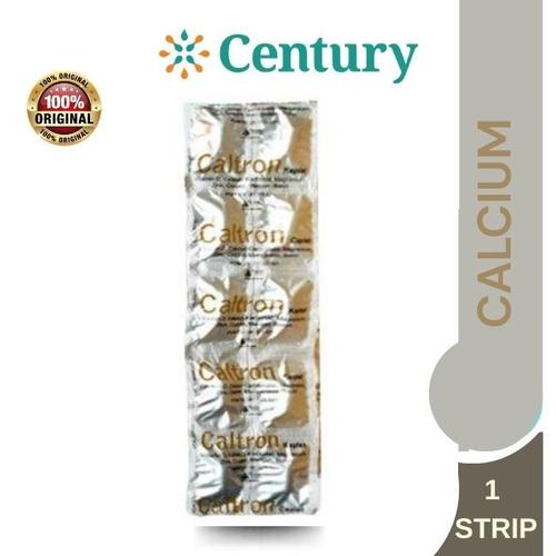 Promo CALTRON 1 STRIPS ISI 10 KAPLET / CALCIUM / SUPLEMENT TULANG ...