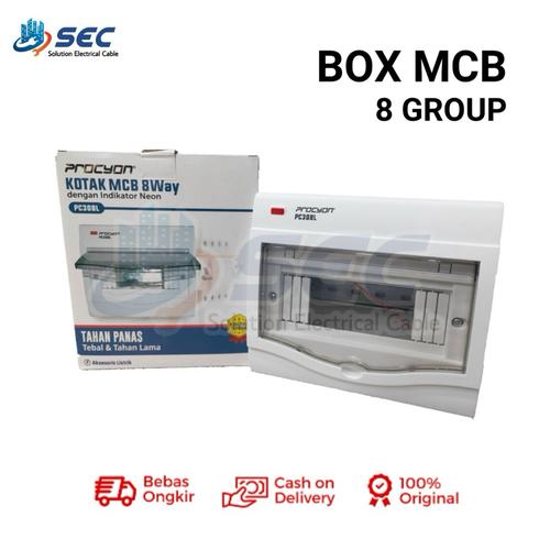 Jual TERMURAH BOX MCB 8 GROUP/WAY PC308L - Kab. Tangerang - Solution ...