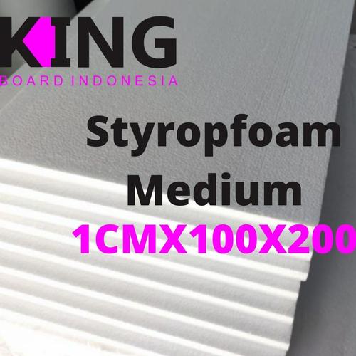 Jual Styrofoam medium 1 cm Lembaran 100 x 200 - Jakarta Utara - king ...