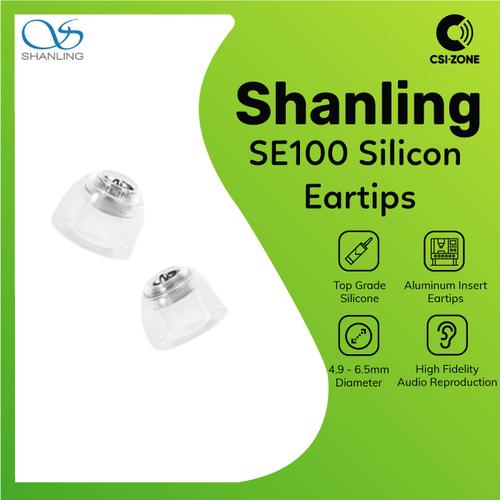 Jual Shanling SE100 High Fidelity Silicone Eartips Replacement For Earphone - L - Jakarta Pusat ...