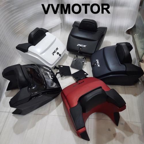 Jual BOX BELAKANG TOP BOX PCX 150 LOKAL-TOP BOX PCX 160 PNP - HITAM DOF ...
