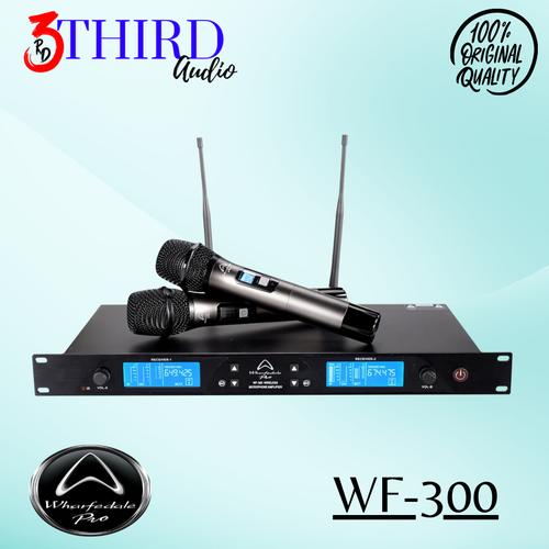 Jual Wharfedale Pro WF 300 Dual Wireless Microphone System Original ...